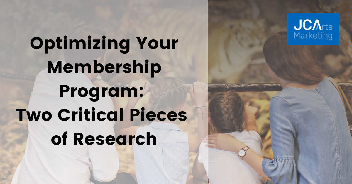 Optimizing Your Membership Program: Two Critical Pieces of Research - JCA