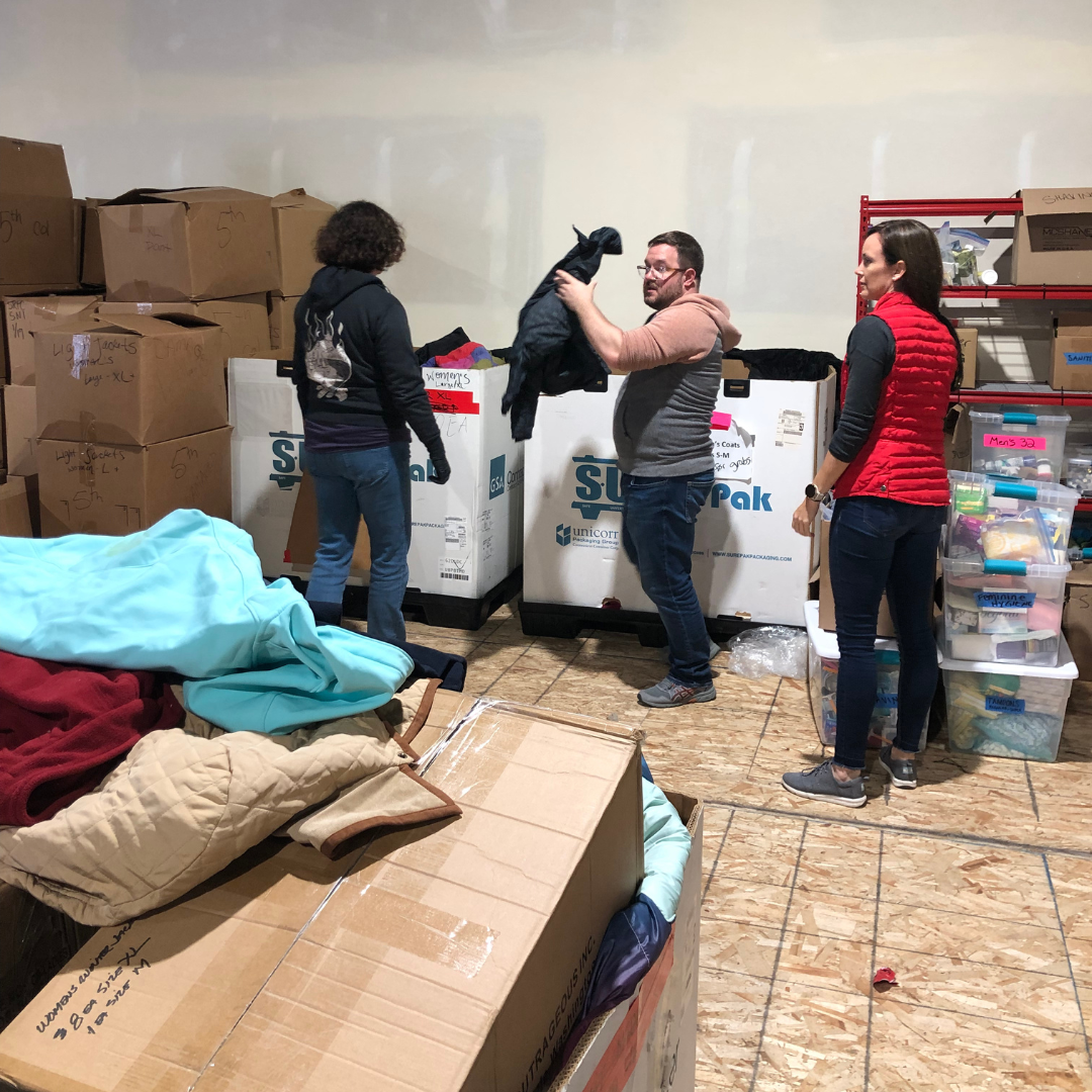 JCA Team Volunteers with Transition Projects in Portland as Part of ...