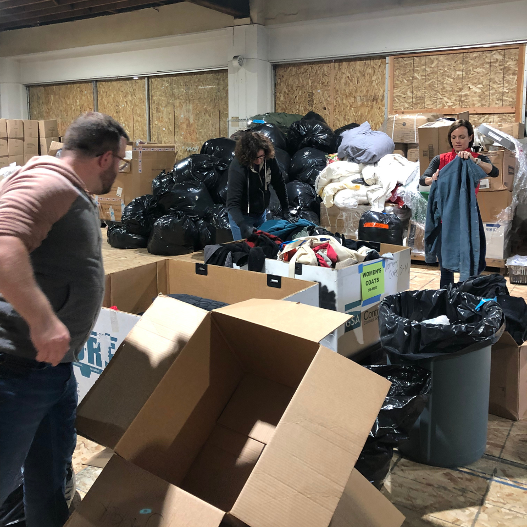 JCA Team Volunteers with Transition Projects in Portland as Part of ...