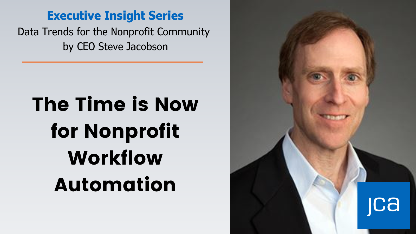 The Time Is Now For Nonprofit Workflow Automation