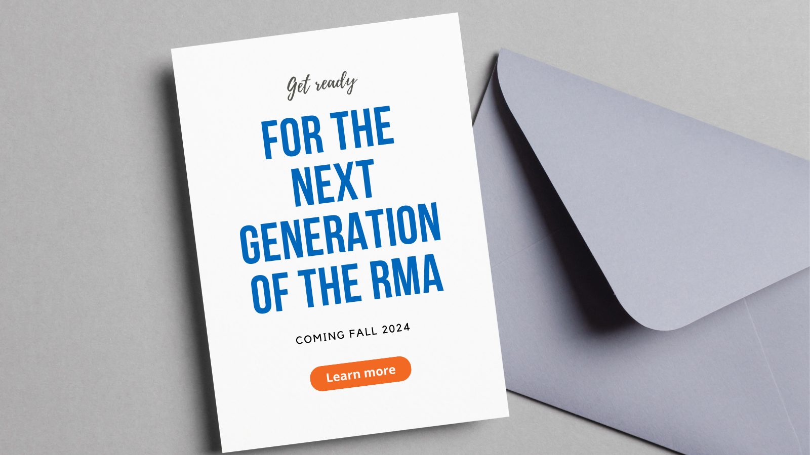 Announcing the Next Generation of the RMA - JCA