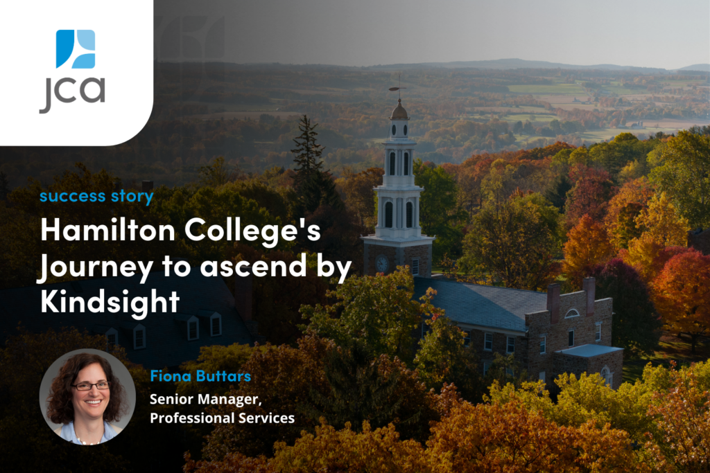 Hamilton College's Successful Transition to ascend by Kindsight