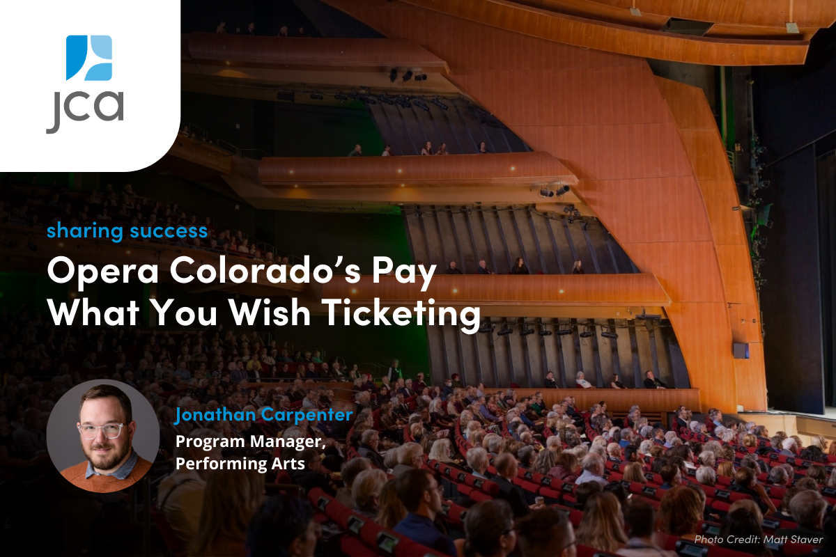 Success Story | Opera Colorado’s Pay What You Wish Ticketing